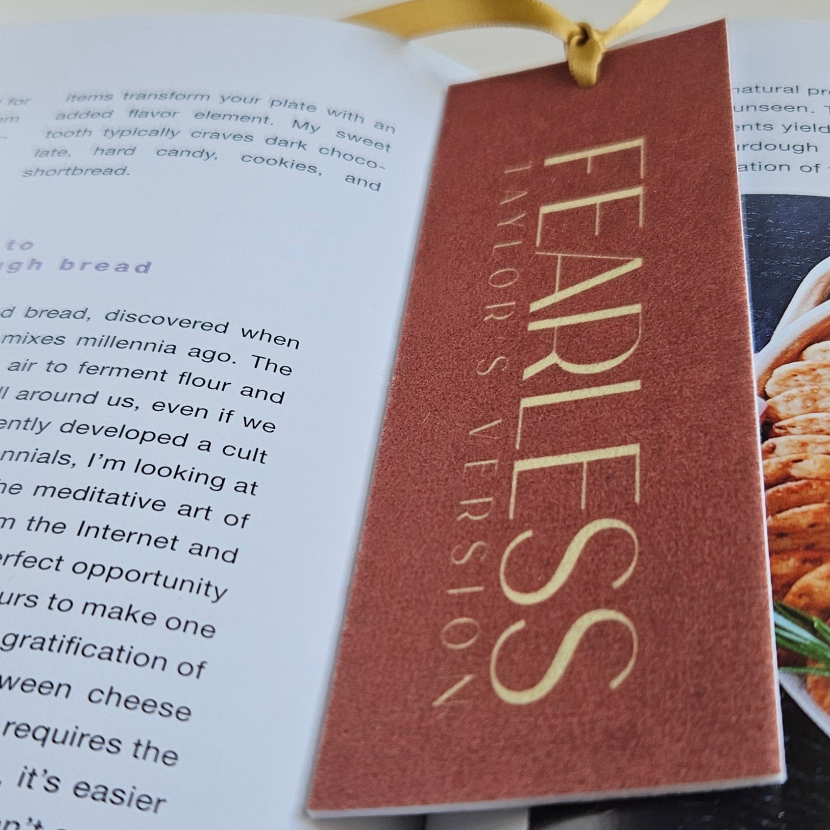 Taylor Swift Felt Bookmark - Fearless (Taylor's Version) – TuneeManee